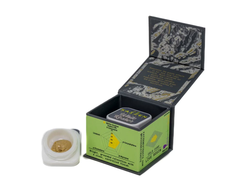 Shop Kaizen - White Kosher - 1G - Live Rosin - 1g Concentrates at PACKS ...
