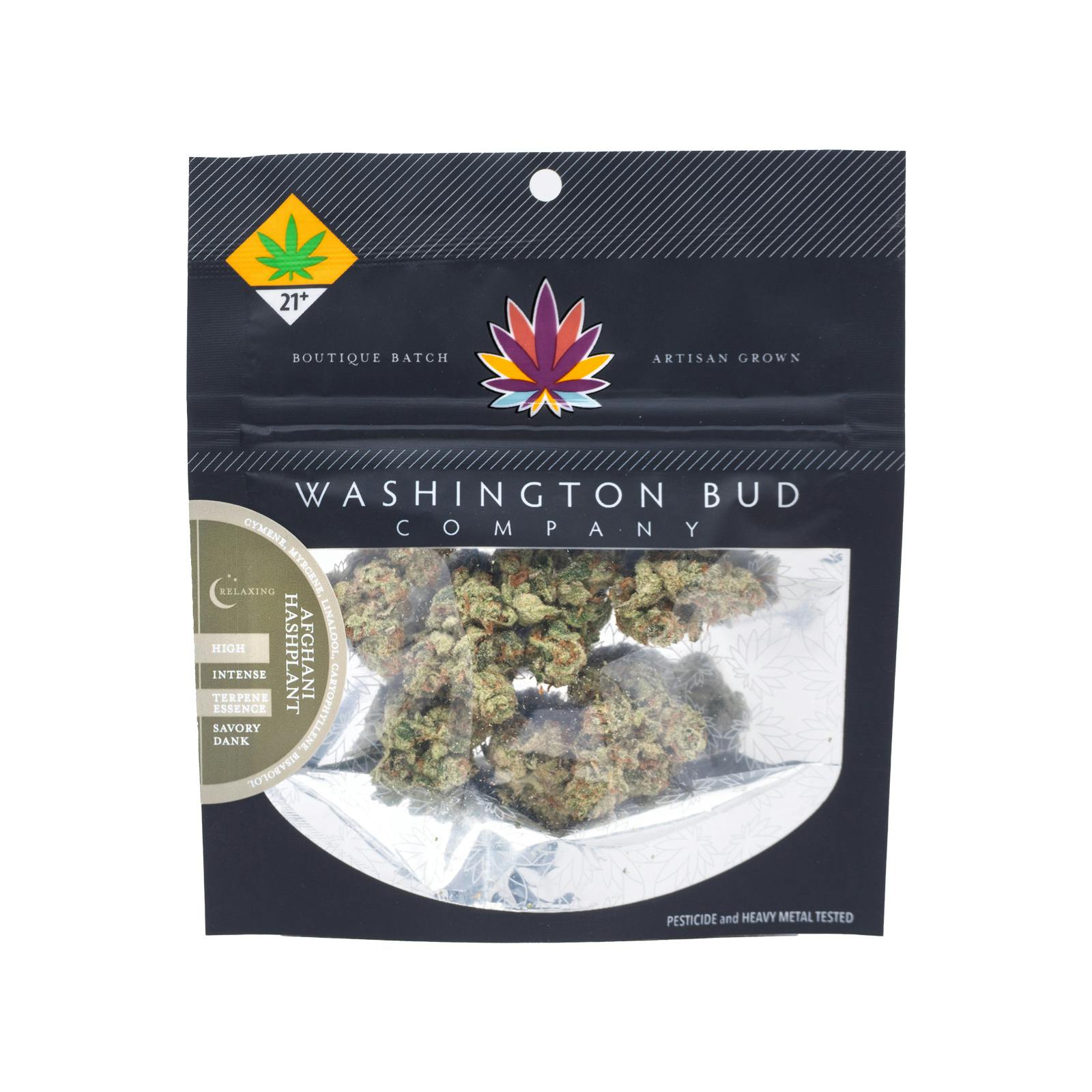Afghani Hash Plant | Washington Bud Company - 1g, Flower - Lux Pot Shop ...