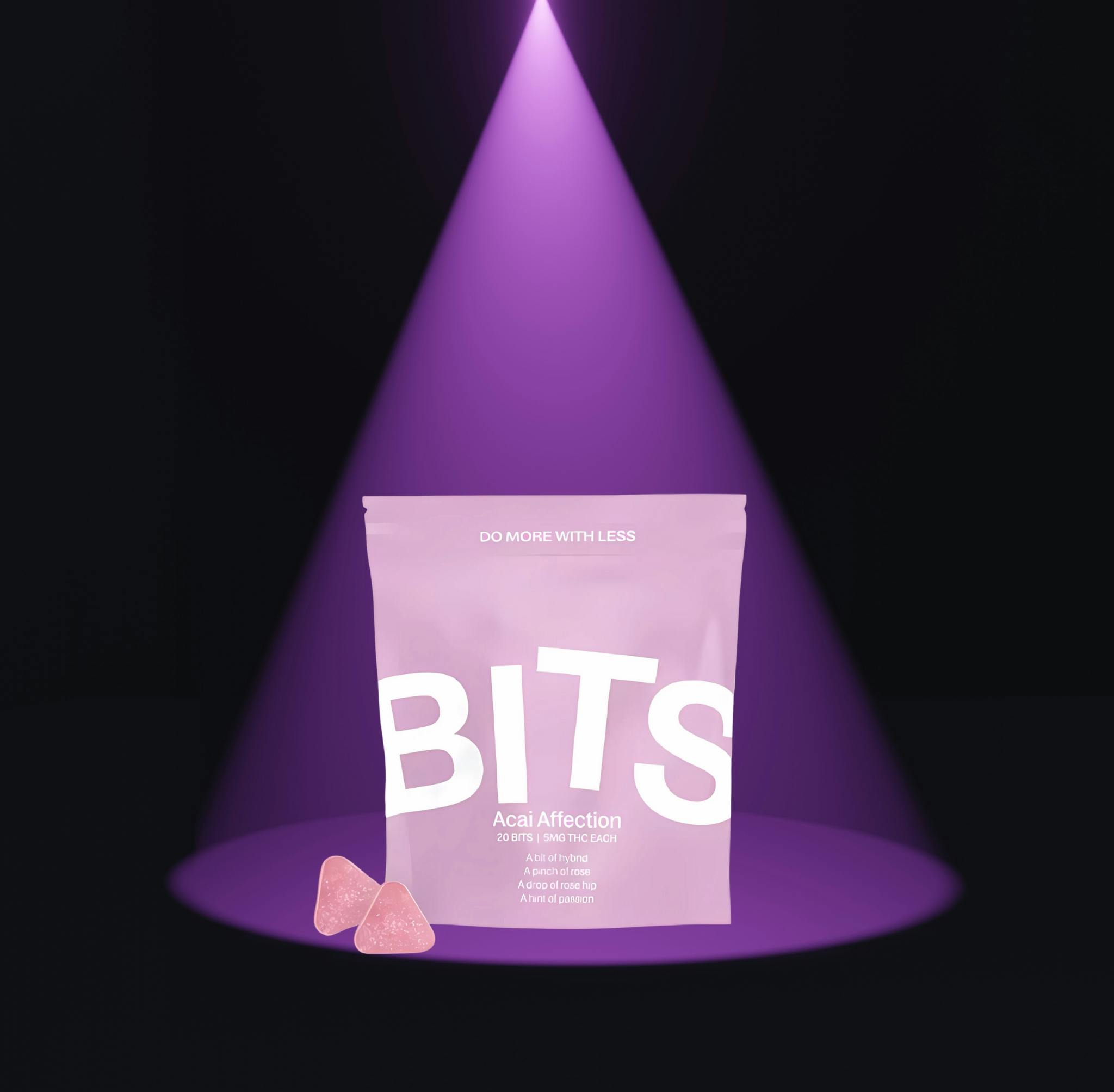 BITS Gummies 100mg 20pk Acai Affection - 100mg | Edibles | BITS ...