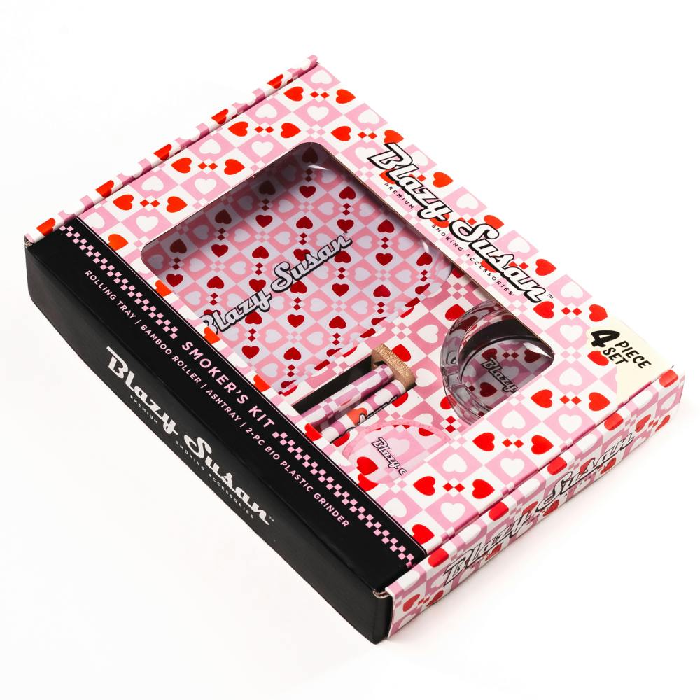 Blazy Susan Smoker's Kit - Heart Checkers - 0.01g | Accessories | Blazy ...