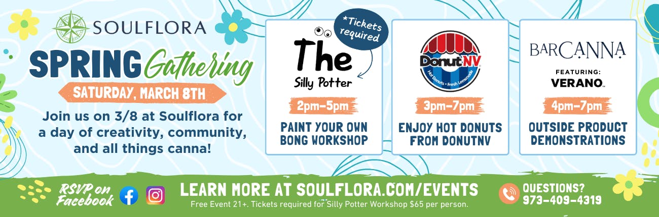 SoulFlora (Rec) Menu | Licensed Cannabis Dispensary West Milford, NJ