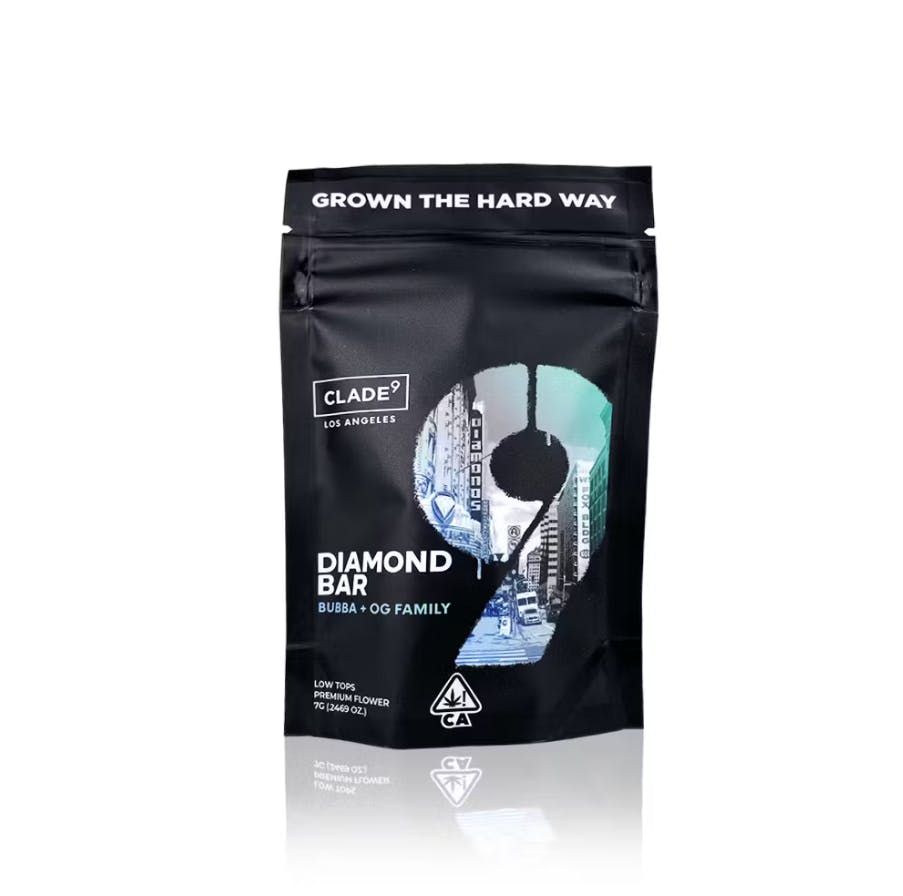 Diamond Bar | Clade9 | 7g - 7g | Flower | Clade9 | Jersey Roots ...