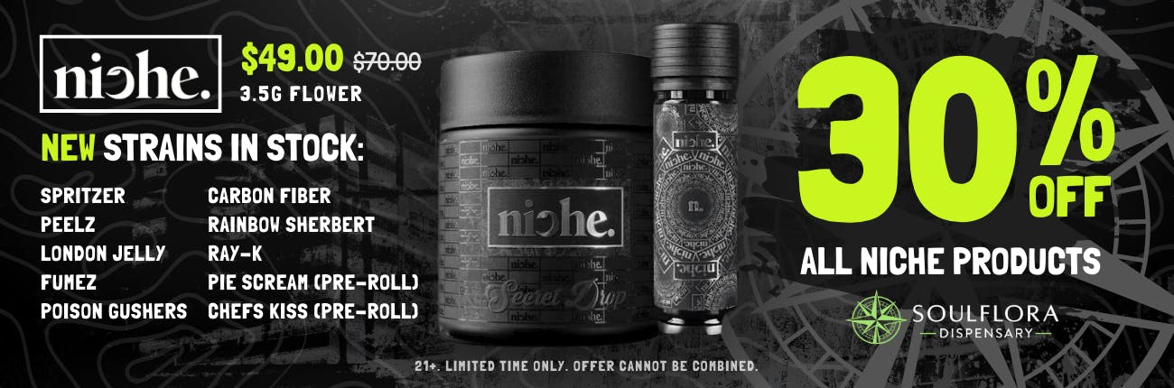 SoulFlora (Rec) Menu | Licensed Cannabis Dispensary West Milford, NJ