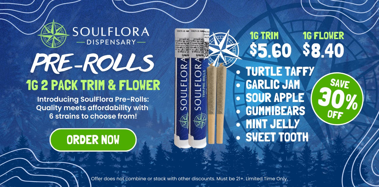 SoulFlora (Rec) Menu | Licensed Cannabis Dispensary West Milford, NJ