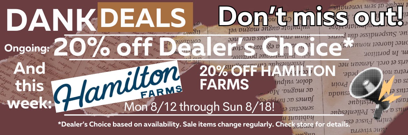 Flower | Dank Poet Dispensary LLC (Rec) | 245 East Washington Avenue ...